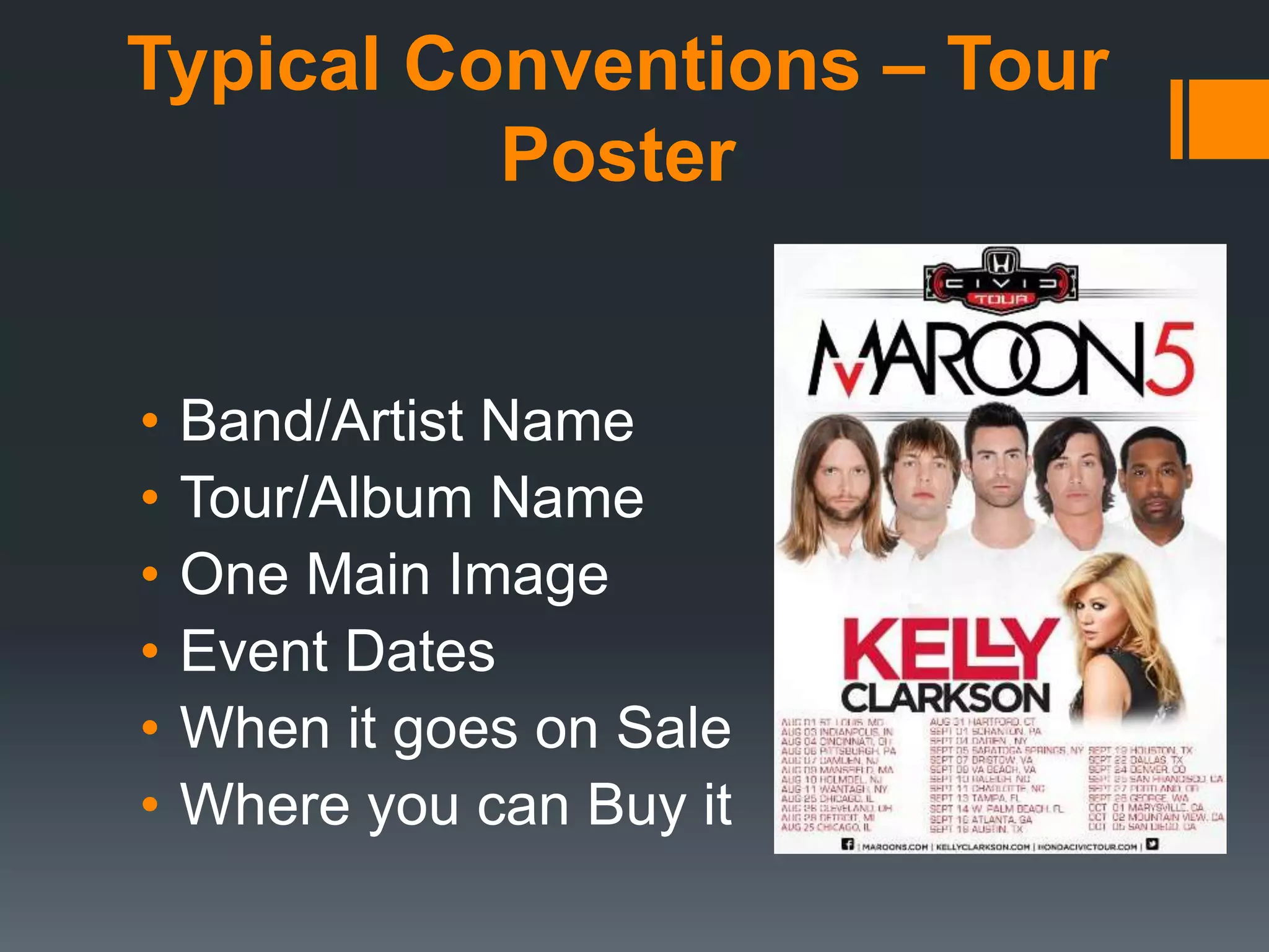 Album cover and poster analysis | PPTX