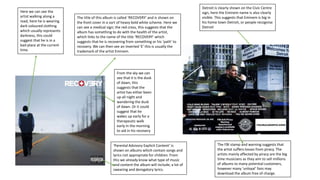 Album cover annotations | PPTX