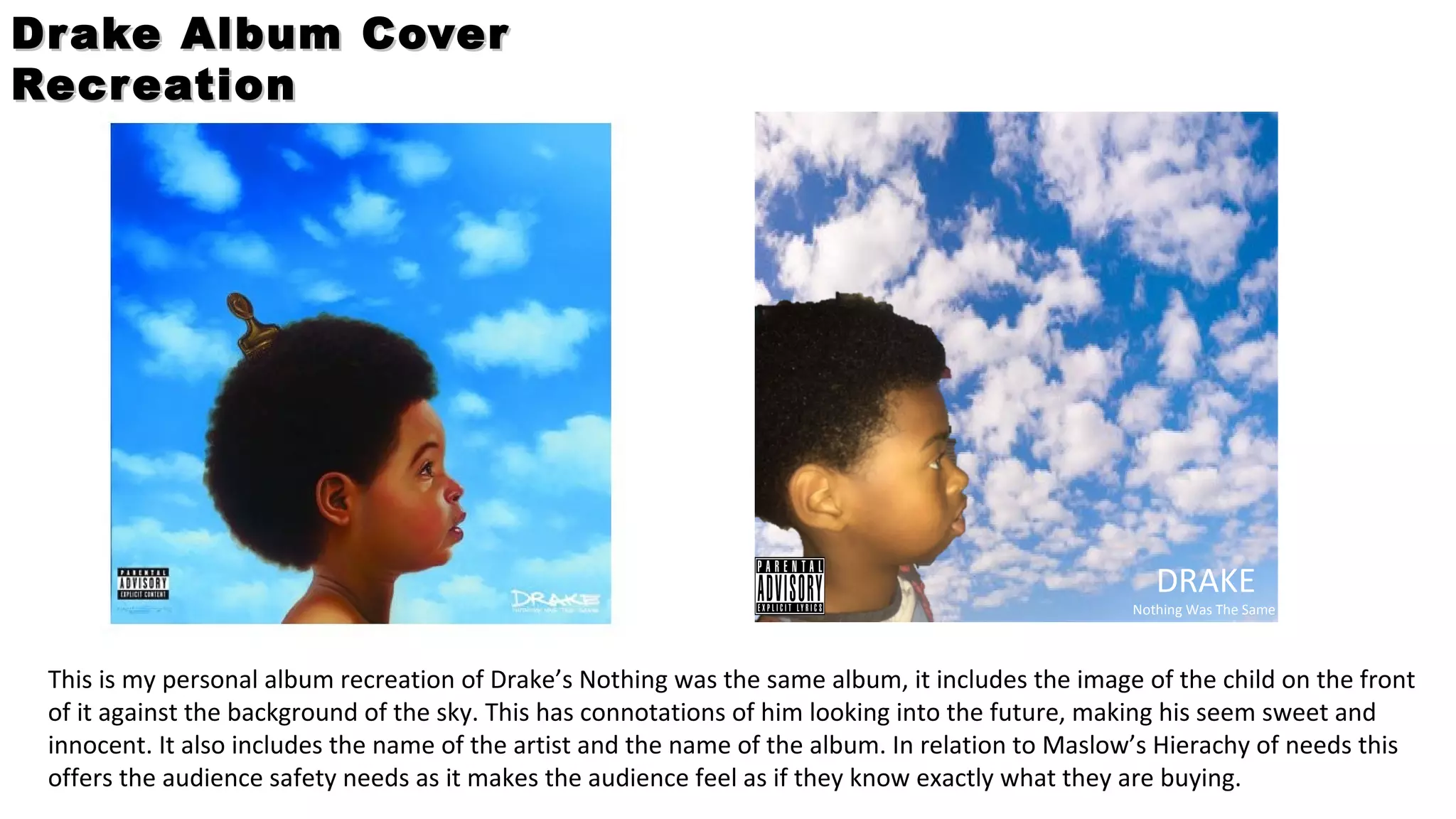 Album cover recreation | ODP