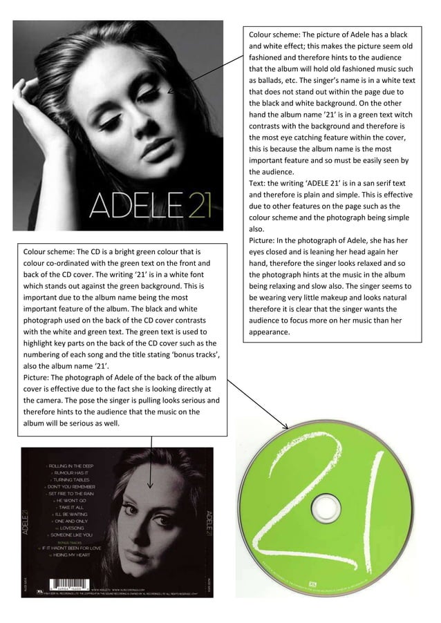 Album cover research | DOCX