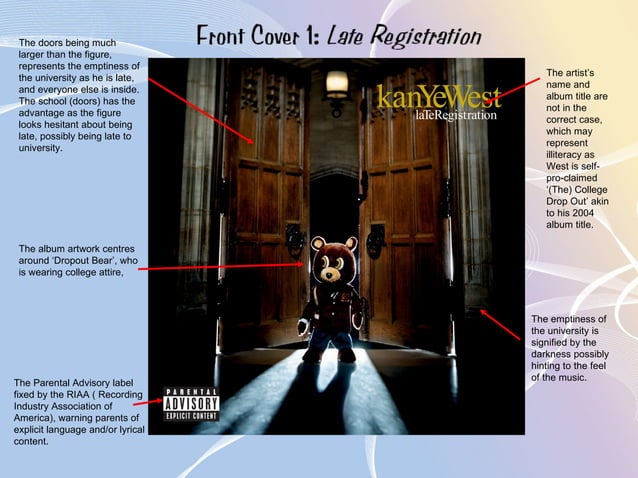 Kanye West's Album covers | PPT