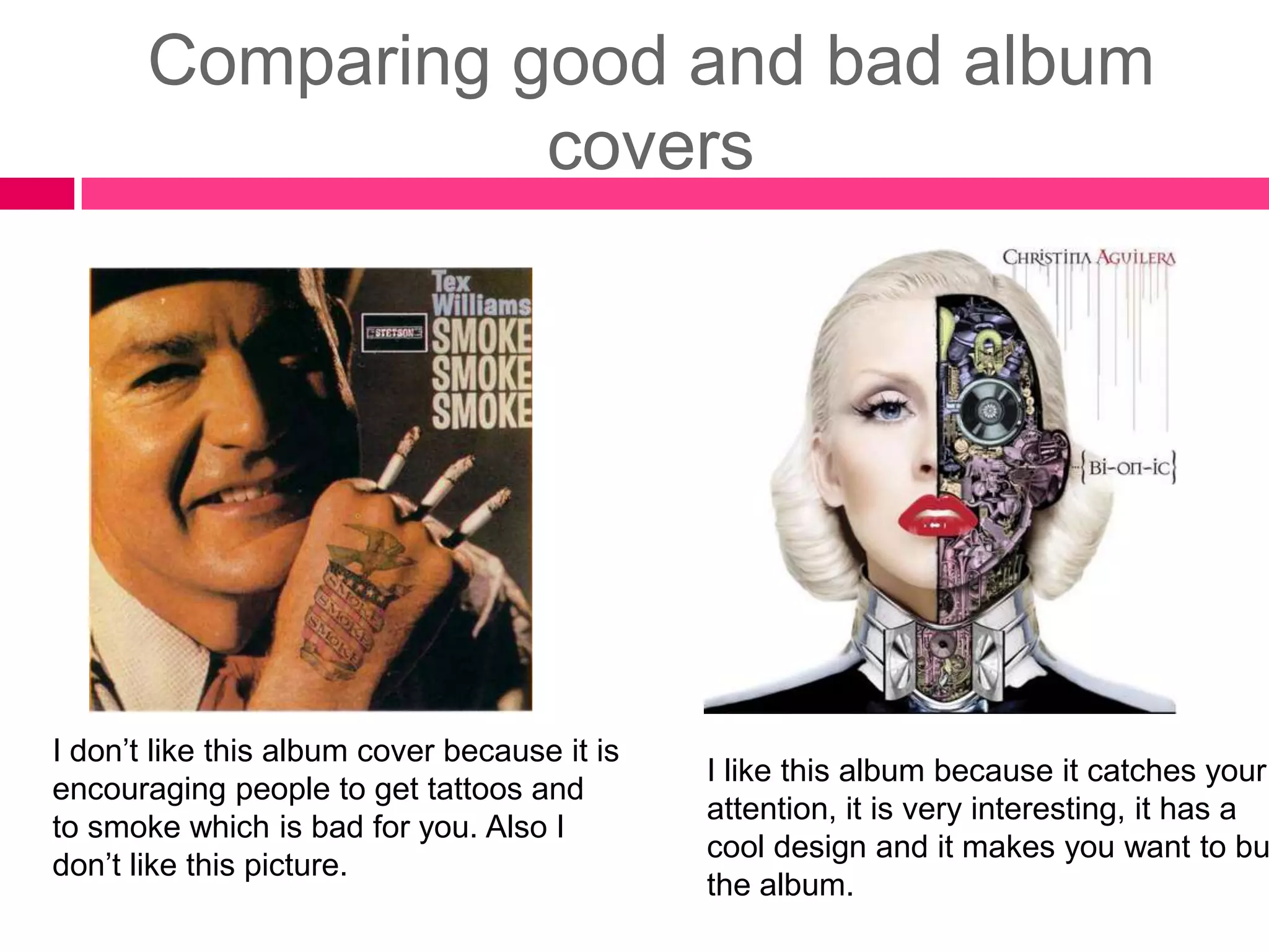 Album covers | PPTX | Style & Fashion