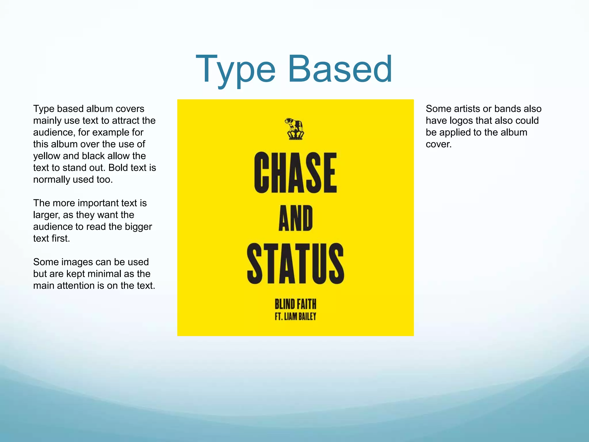 Types of Album covers | PPTX | Album-oriented Rock | Rock Music