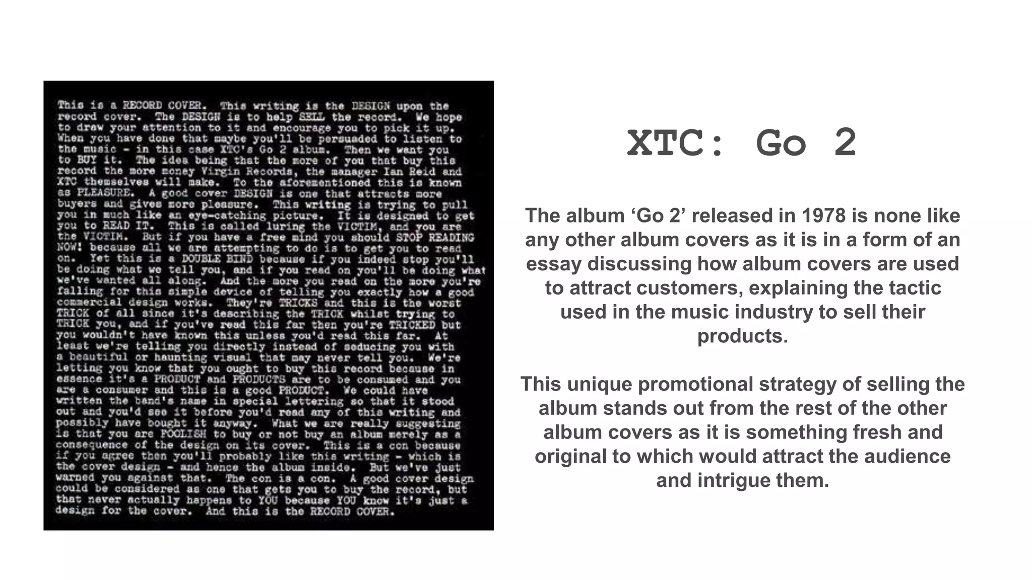 Album Cover Typography | PPT