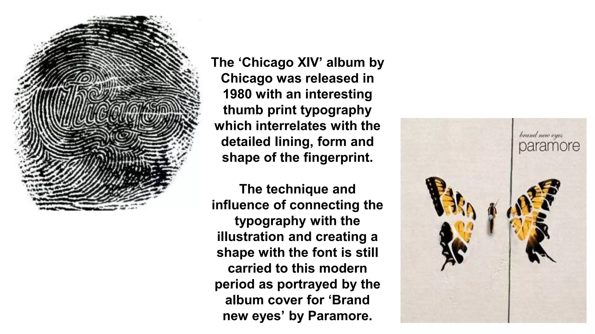 Album Cover Typography | PPTX