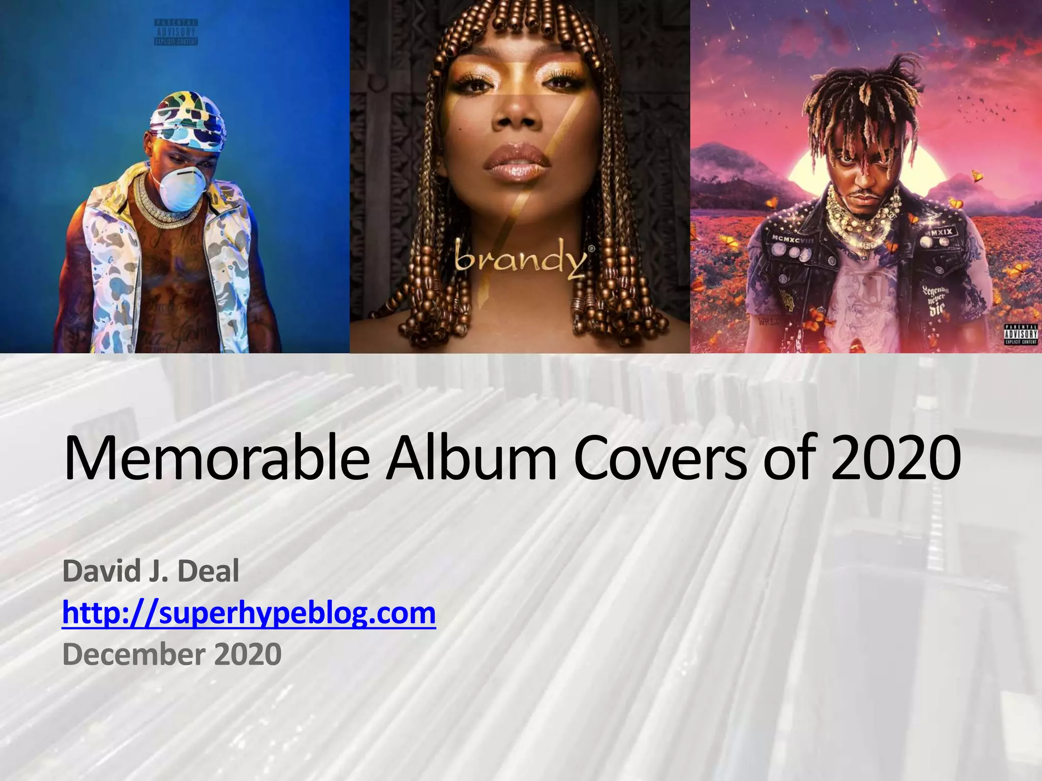 Memorable Album Covers of 2020 | PPTX | Music | Entertainment
