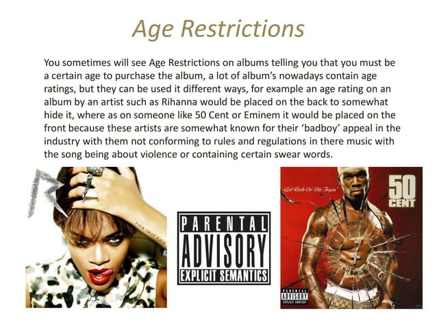 Album cover’s codes and conventions | PDF