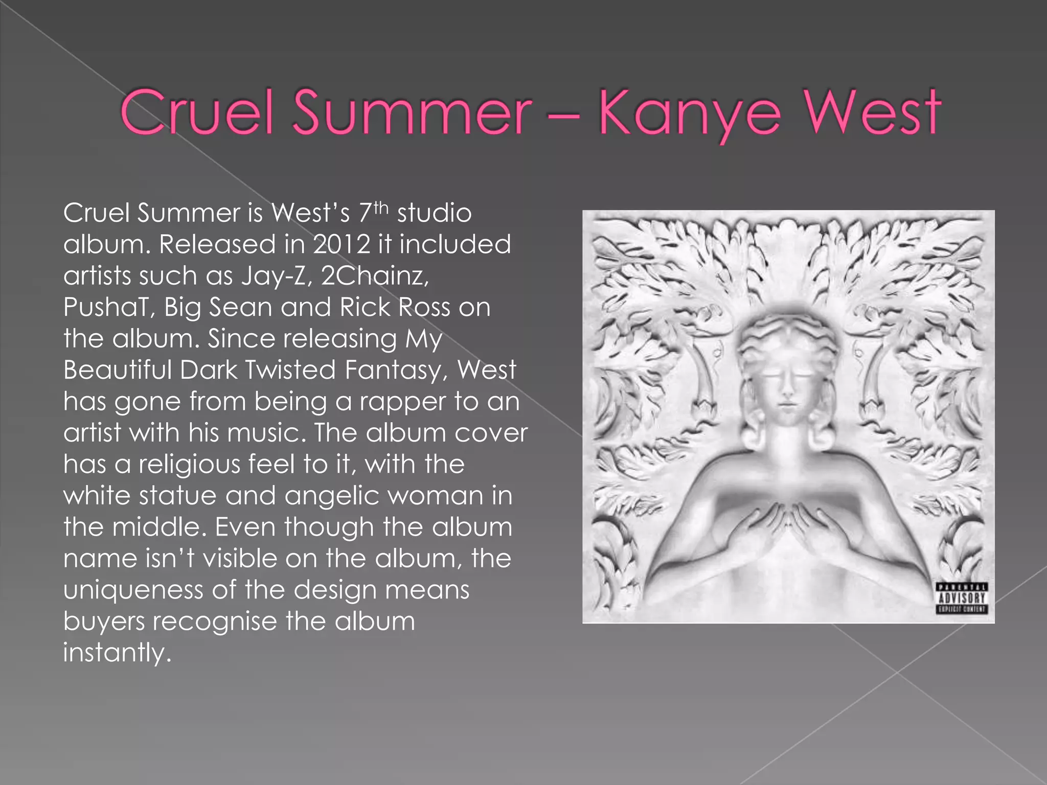 Album covers work | PPTX