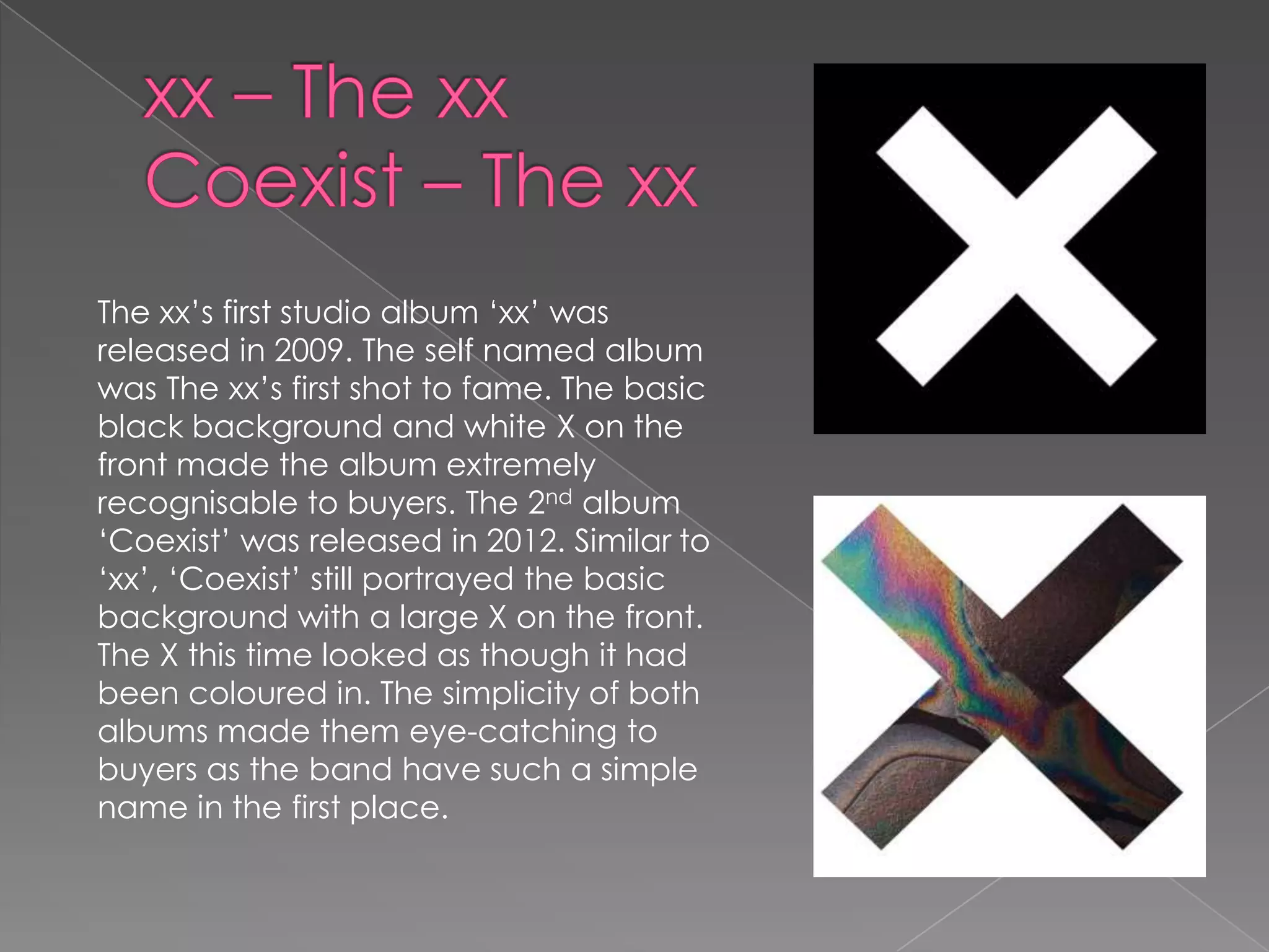 Album covers work | PPTX