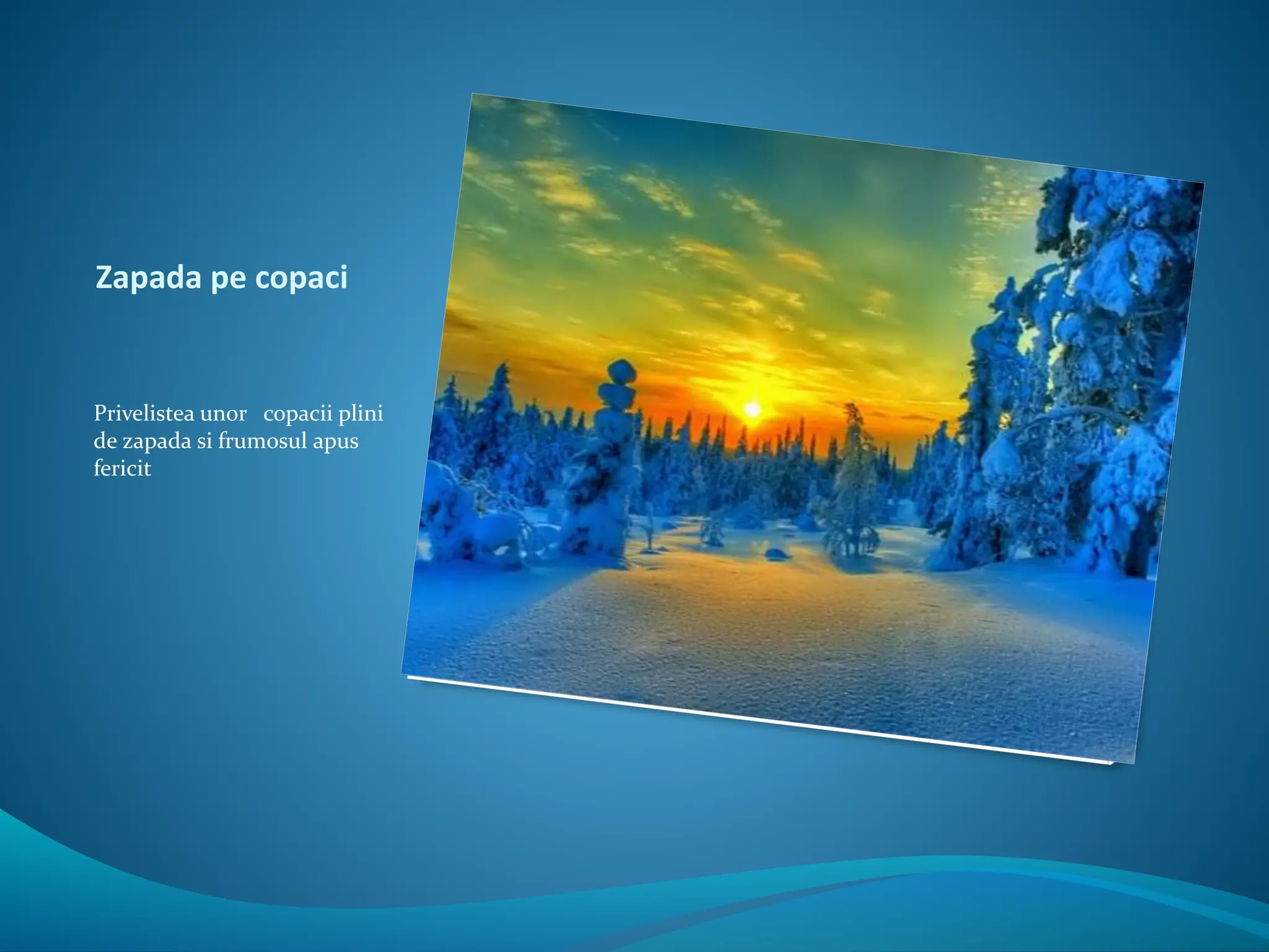 Album Iarna clasa a 6 a prezntare ppt tic | PPT