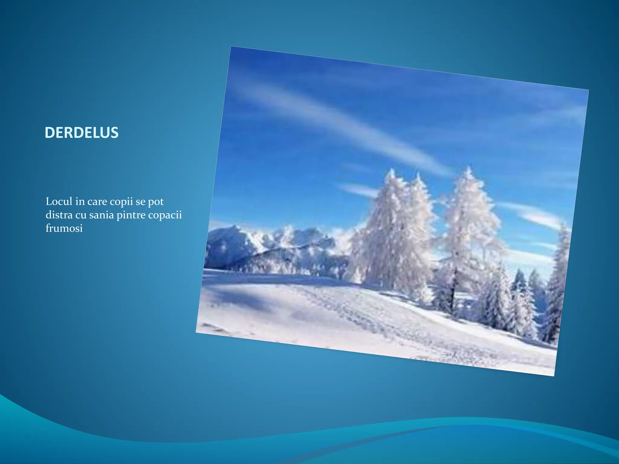 Album Iarna clasa a 6 a prezntare ppt tic | PPT