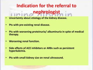 Albuminurea in dm, audit | PPTX