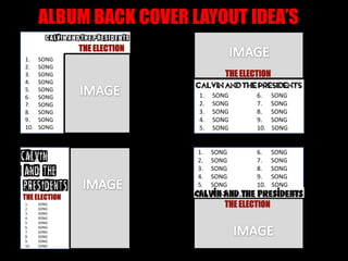 Ancillary- Album Plan | PPT