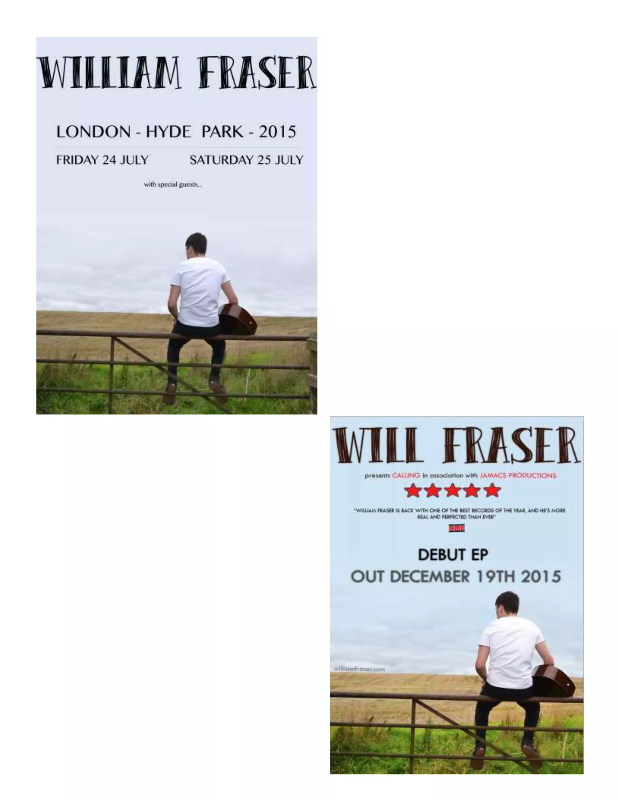 Album poster drafting process | DOCX