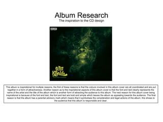 Album Research | PPTX