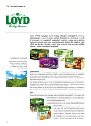 Loyd case study - Album Superbrands 2014 | PDF