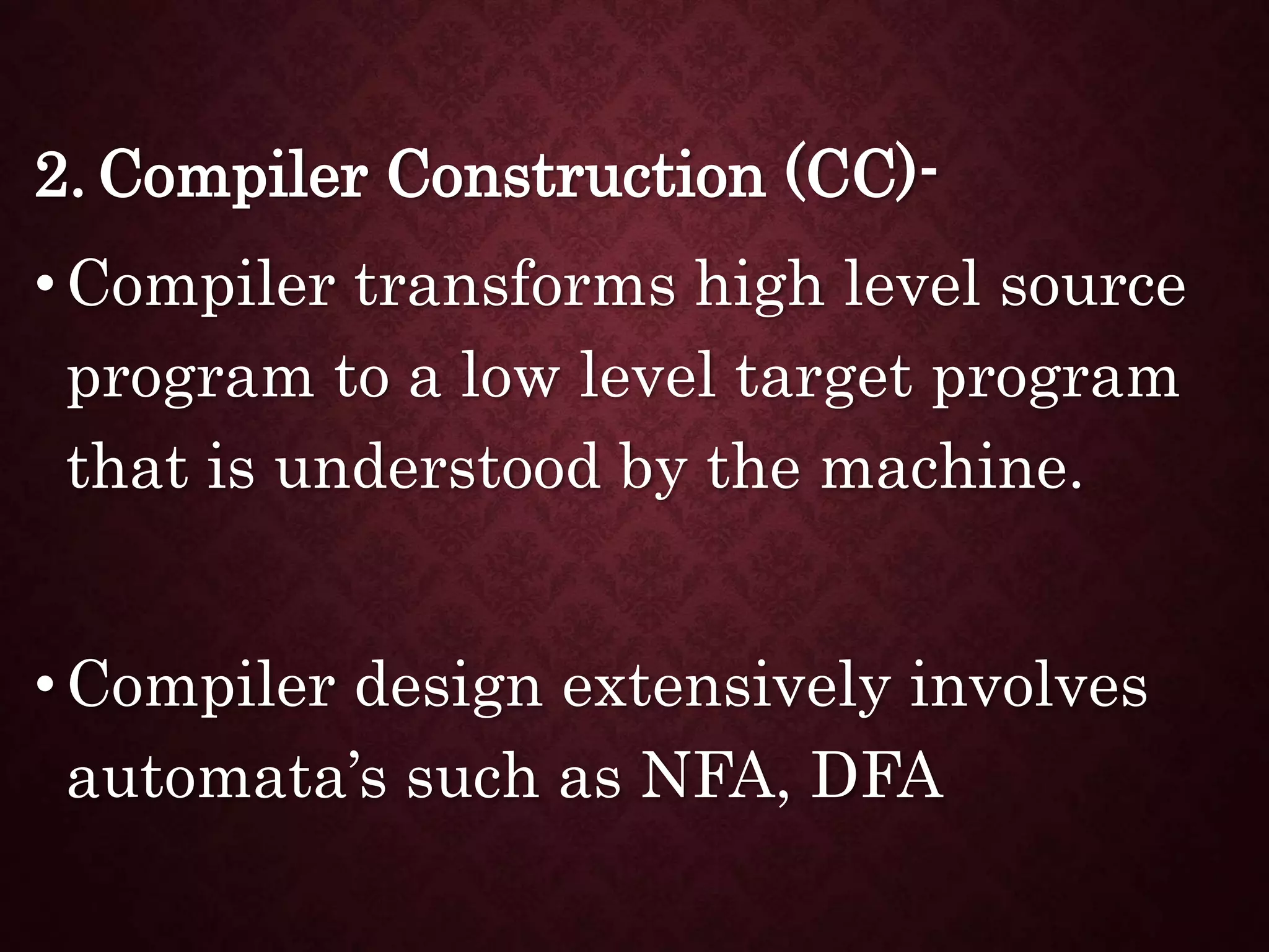 Introduction to Automata Languages and Computation | PPTX