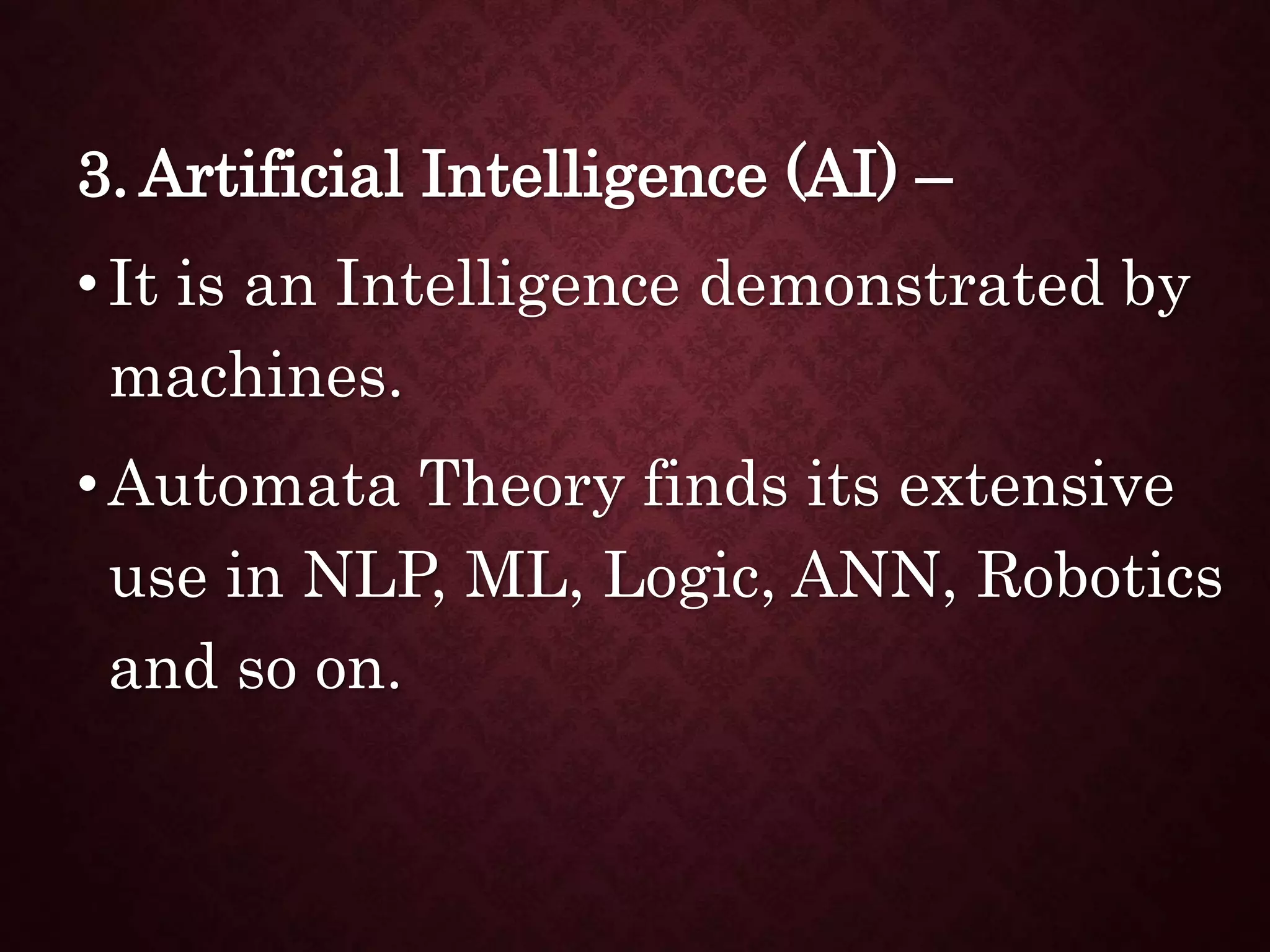 Introduction to Automata Languages and Computation | PPTX | Programming Languages | Computing