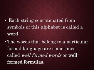 Introduction to Automata Languages and Computation | PPTX