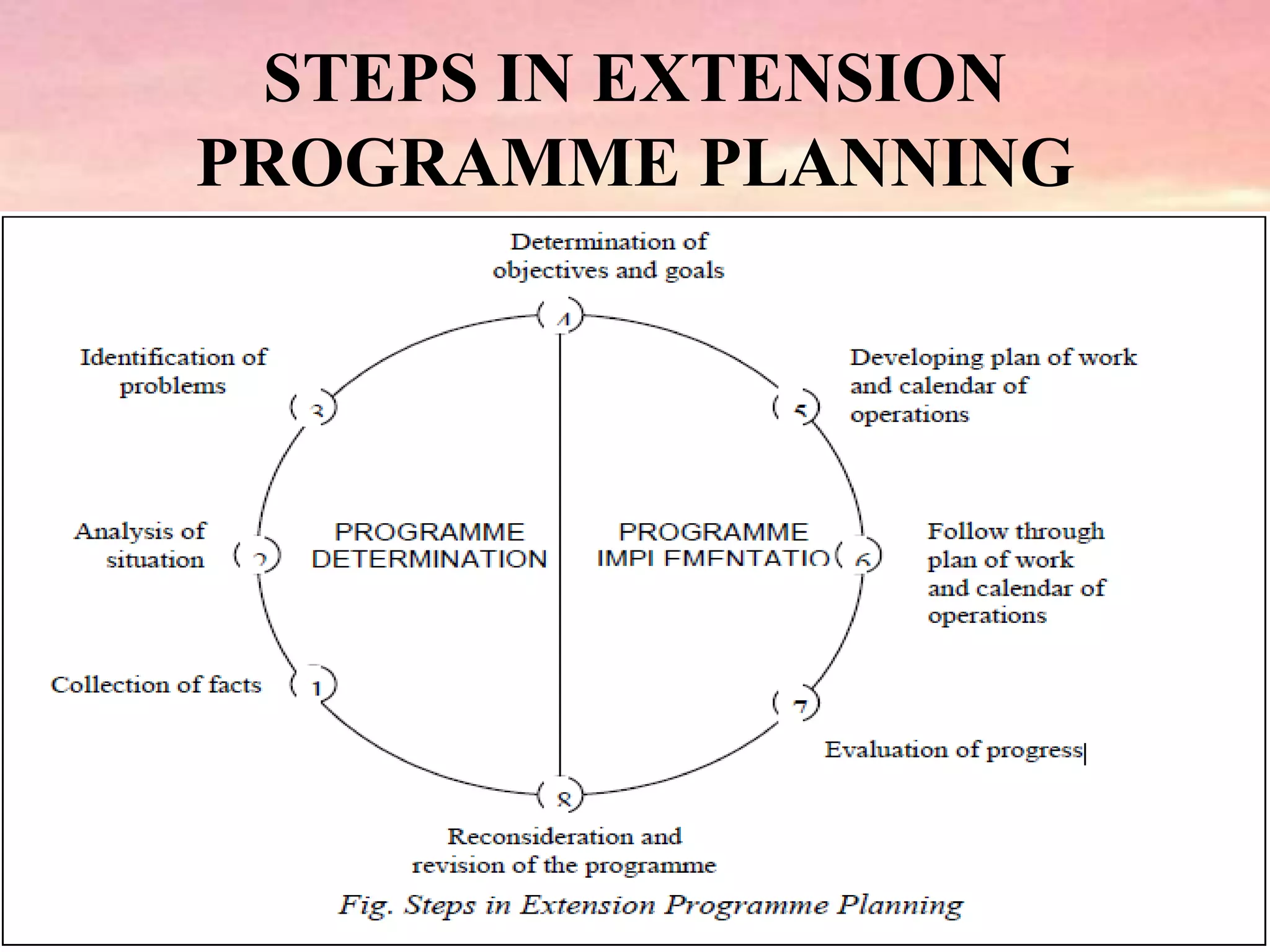 Extension programme planning | PPTX