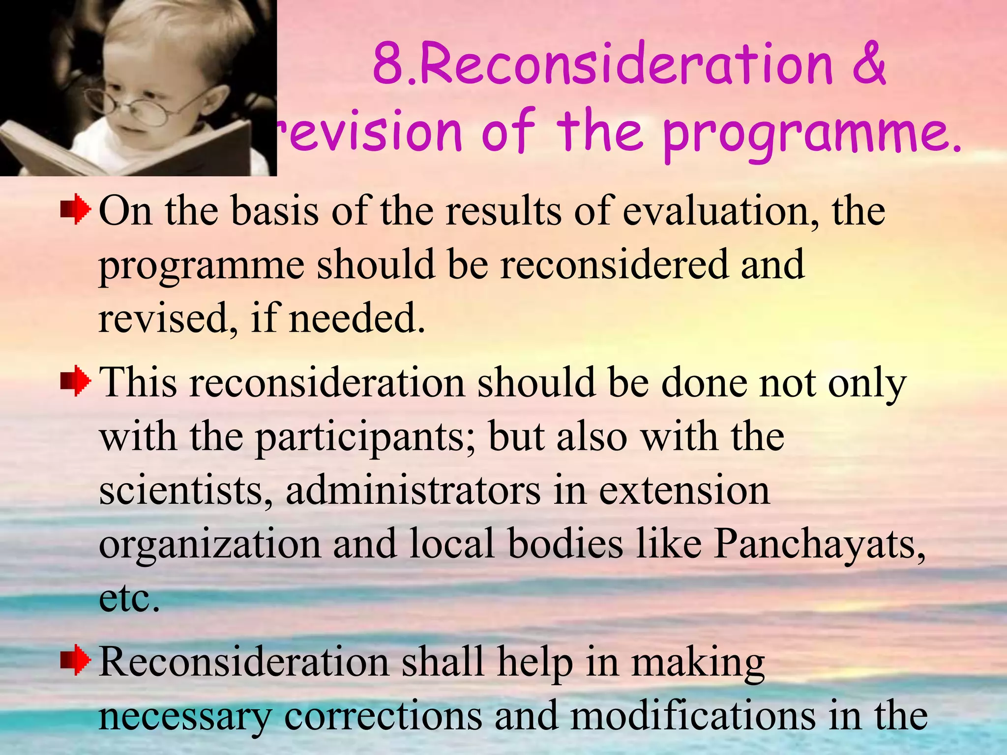 Extension programme planning | PPTX