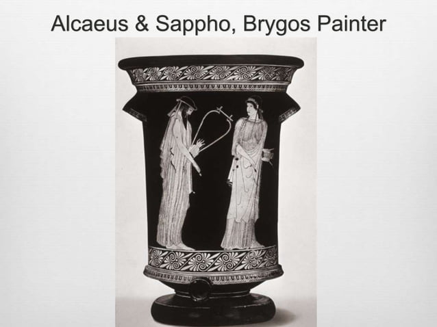 Alcaeus&sappho drinking | PPT