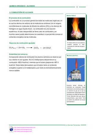 Alcanos | PDF