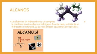 Alcanos, alquenos y cicloalcanos | PPTX