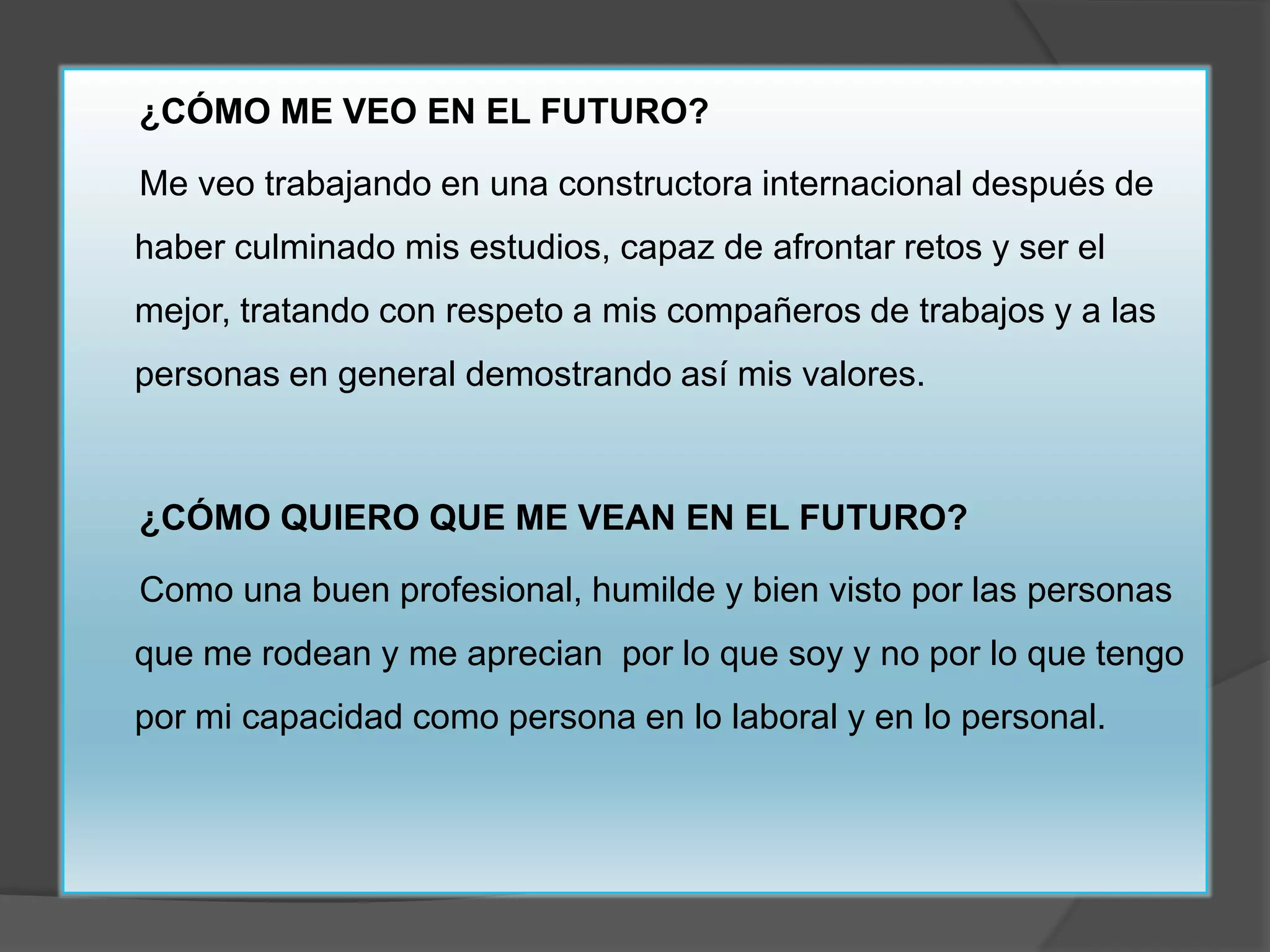Alcanzando mis metas | PPT