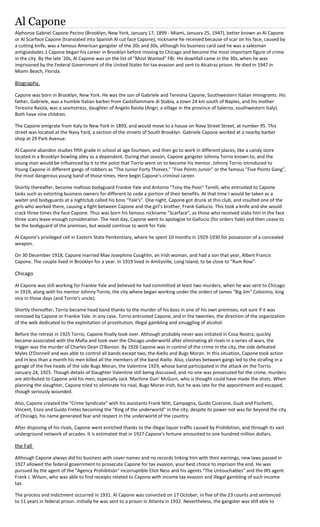 Al capone | DOC
