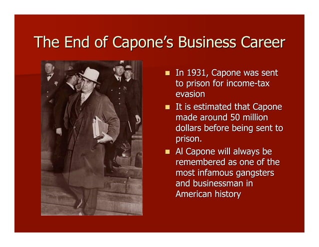 Al Capone Ppt | PPT