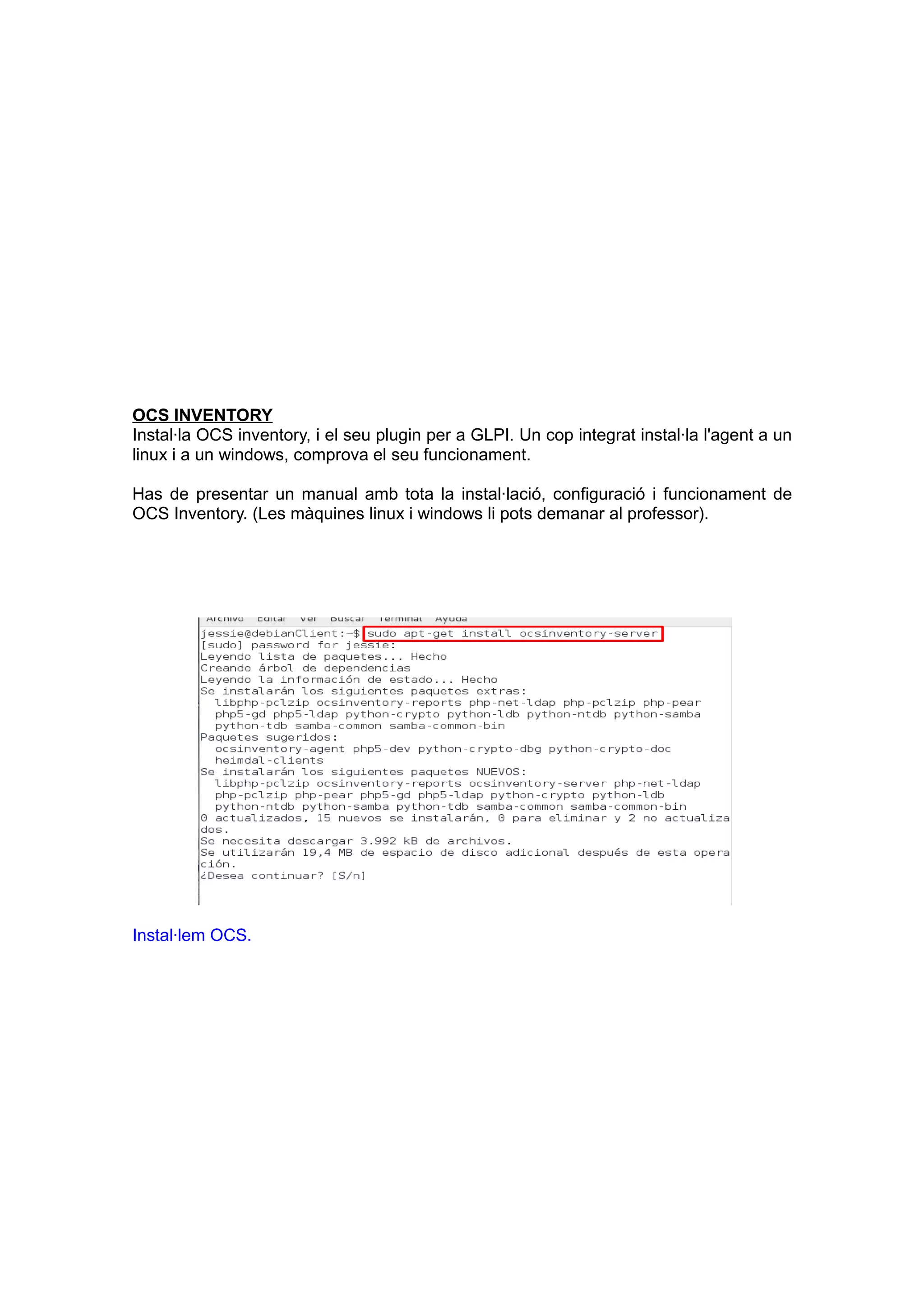 glpi + ocs_inventory | PDF