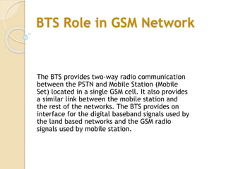 Alcate lucent bts Installation and Commissioning | PPTX
