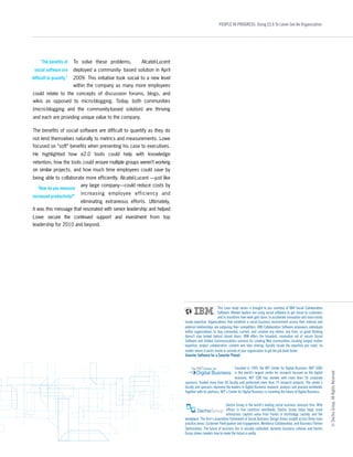 Alcatel: People in Progress | PDF