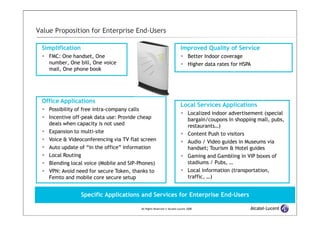 Alcatel lucent femtocell-habtekus09 | PDF