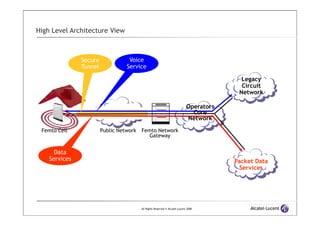 Alcatel lucent femtocell-habtekus09 | PDF