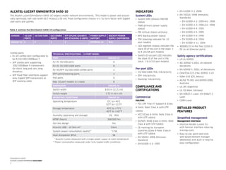 Alcatel-Lucent OmniSwitch 6450 datasheet | PDF