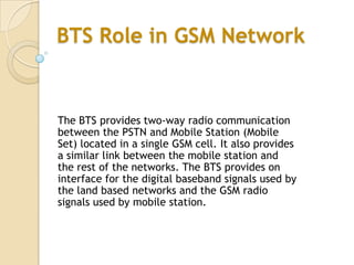 Alcatel lucent bts | PPTX