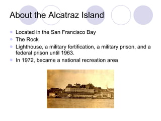 Alcatraz | PPT