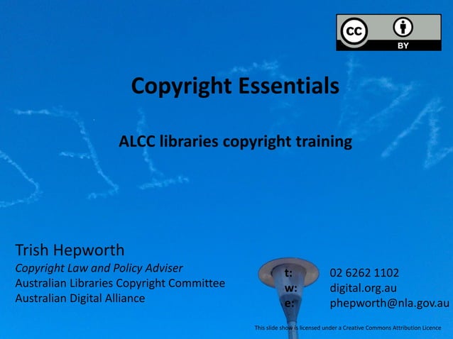 Alcc copyright basics | PPT