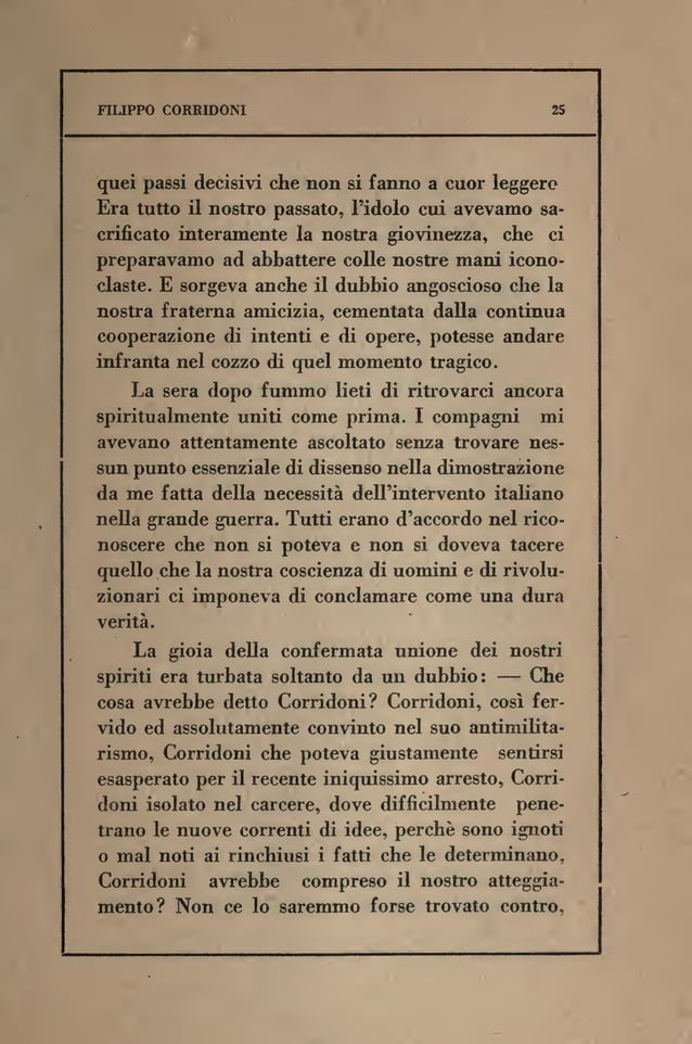 Alceste de Ambris- Profilo di Filippo Corridoni | PDF