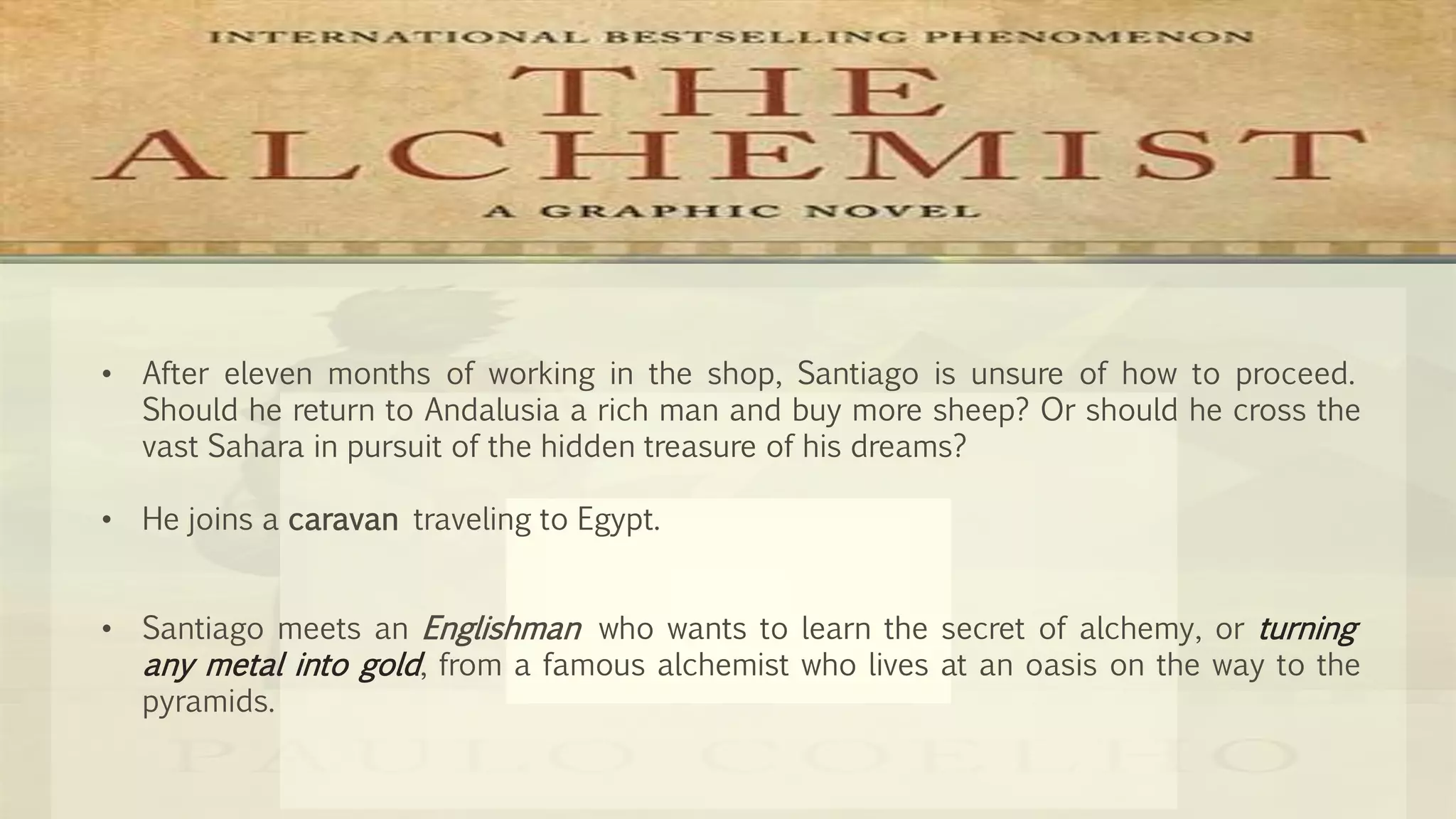 Alchemist eng presentation | PPTX