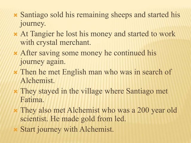 Alchemist Novel presentation by wajeh .pptx | Fiction | Books and ...