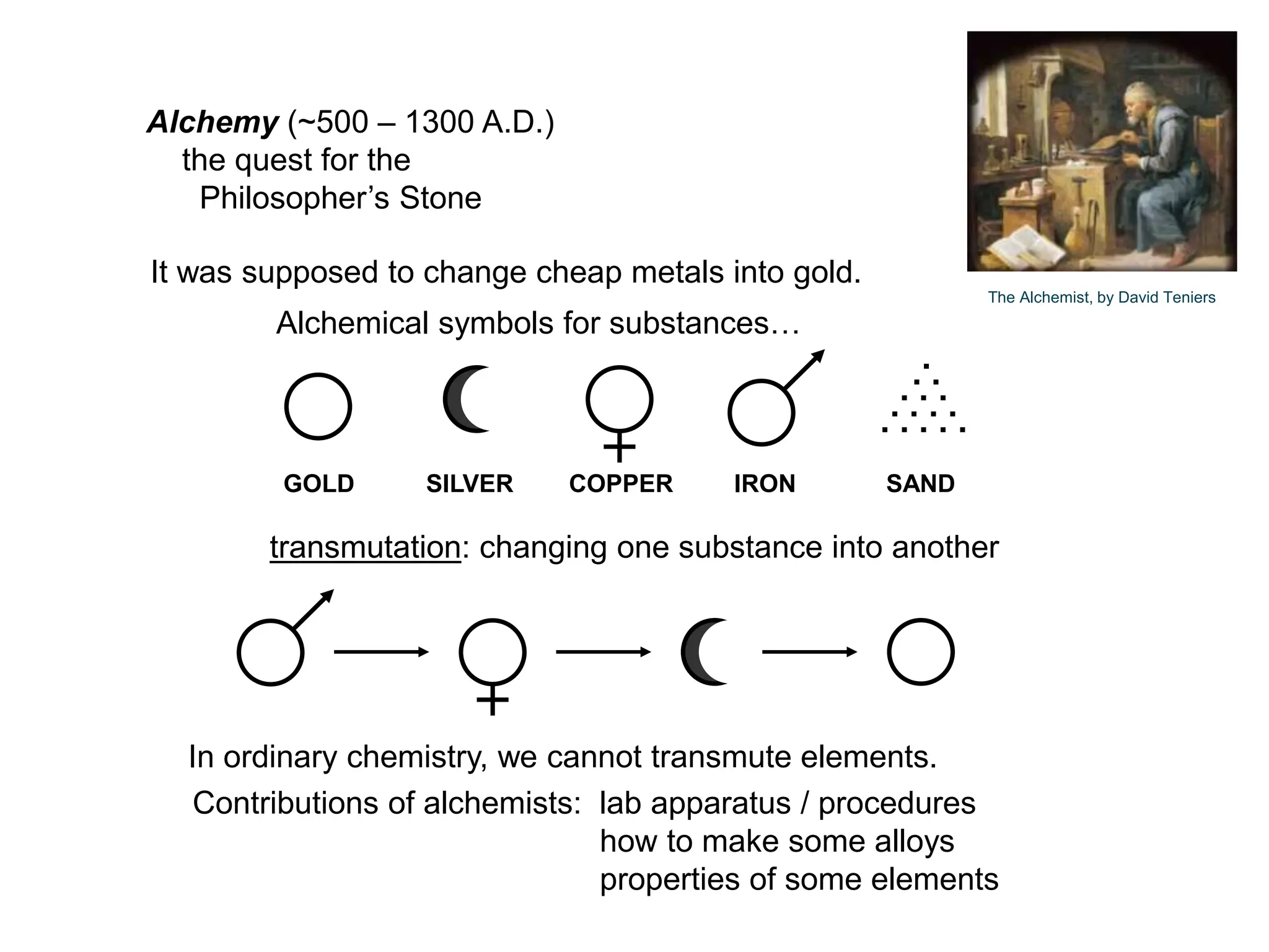 Alchemy PowerPoint Presentation - Chemistry | PPT