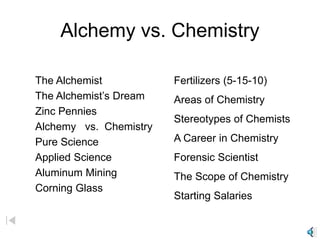 Alchemy.ppt presentation about alchemy on powerpoint | PPT