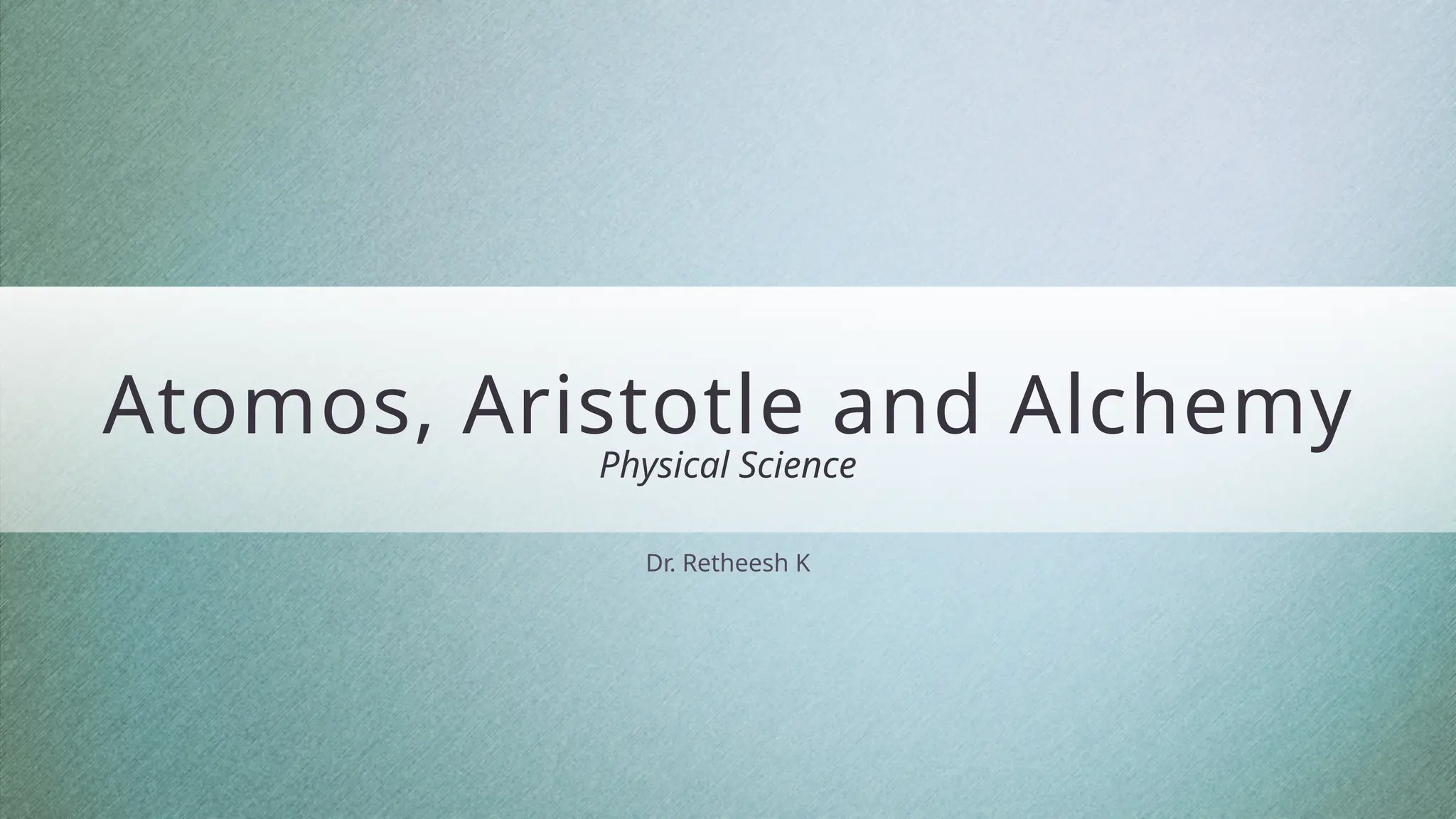 Alchemy the pre form of Chemistry is.pptx