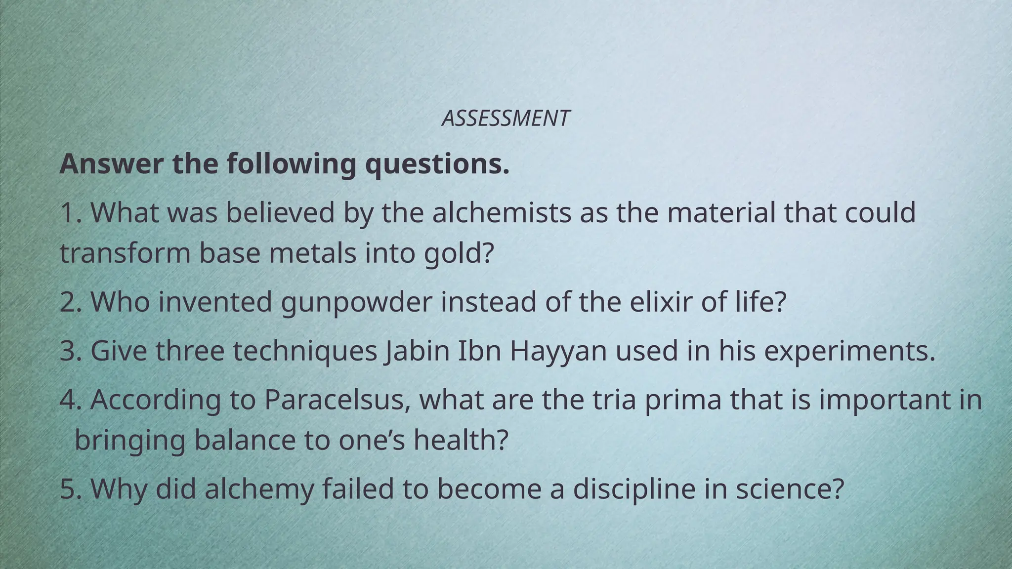 Alchemy the pre form of Chemistry is.pptx