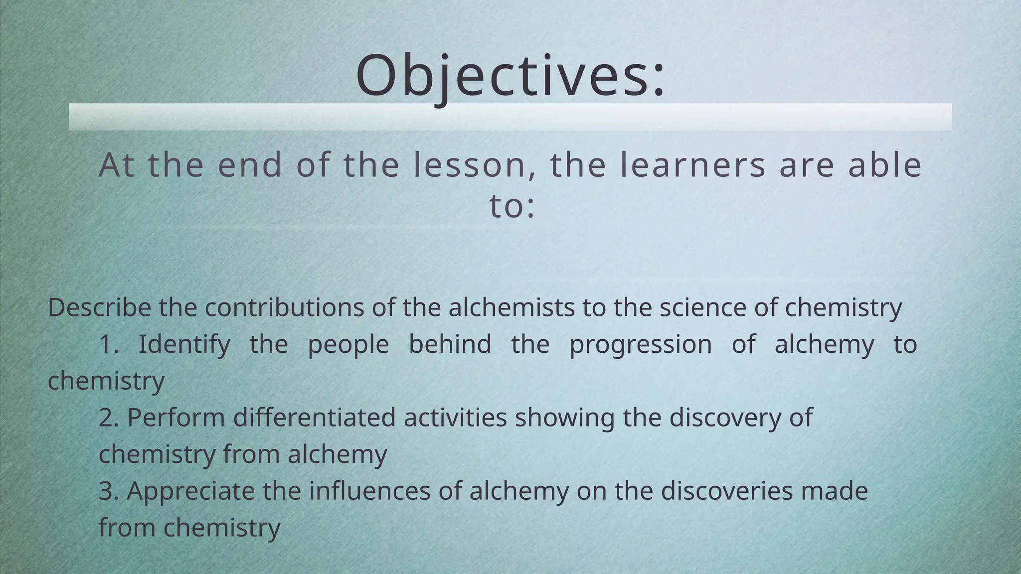 Alchemy the pre form of Chemistry is.pptx