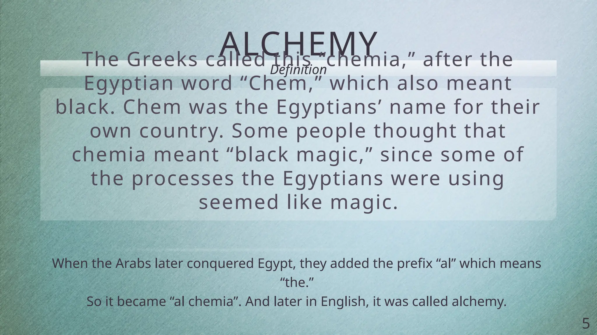 Alchemy the pre form of Chemistry is.pptx