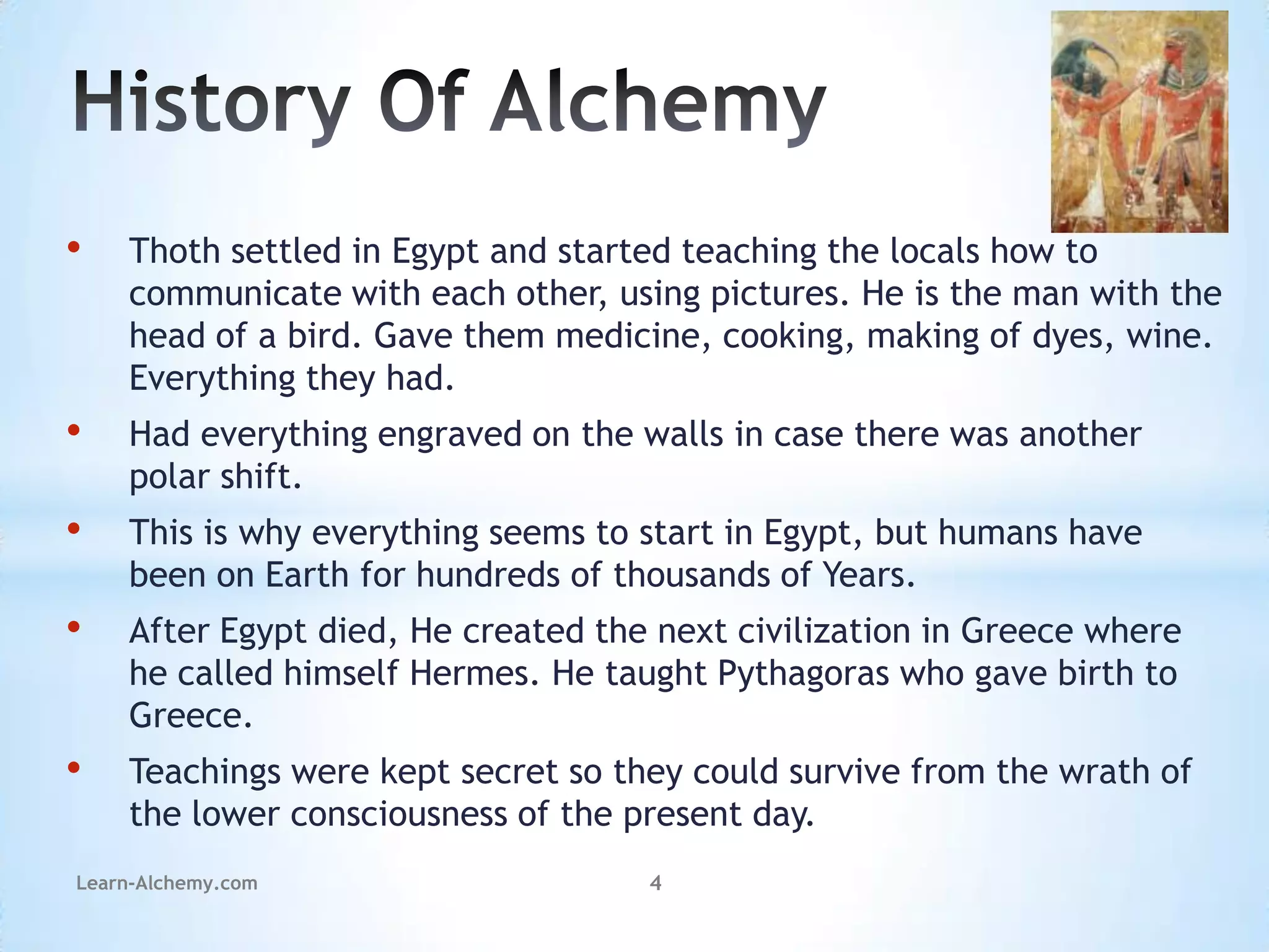 Learn Alchemy | PPT